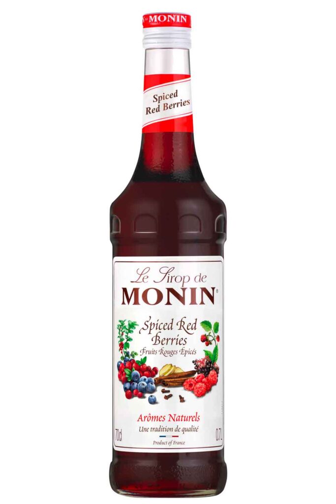 MONIN Sirop Fruits Rouges Épicés – Monin